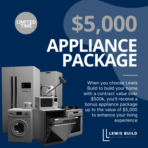 Appliance Package - Lewis Build